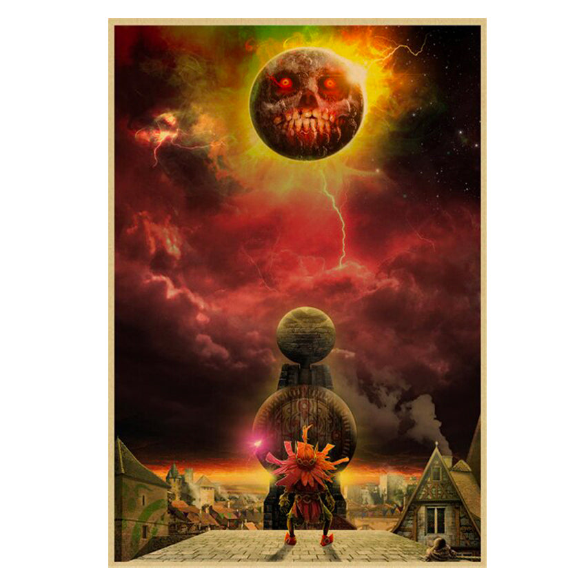 Skull Kid Evil Poster | Zelda Merchandise