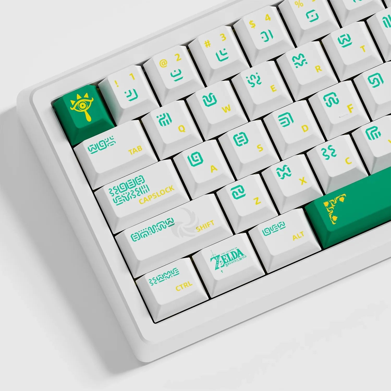 Zelda BOTW Mechanical Keycaps | 172-Key PBT Artisan Set