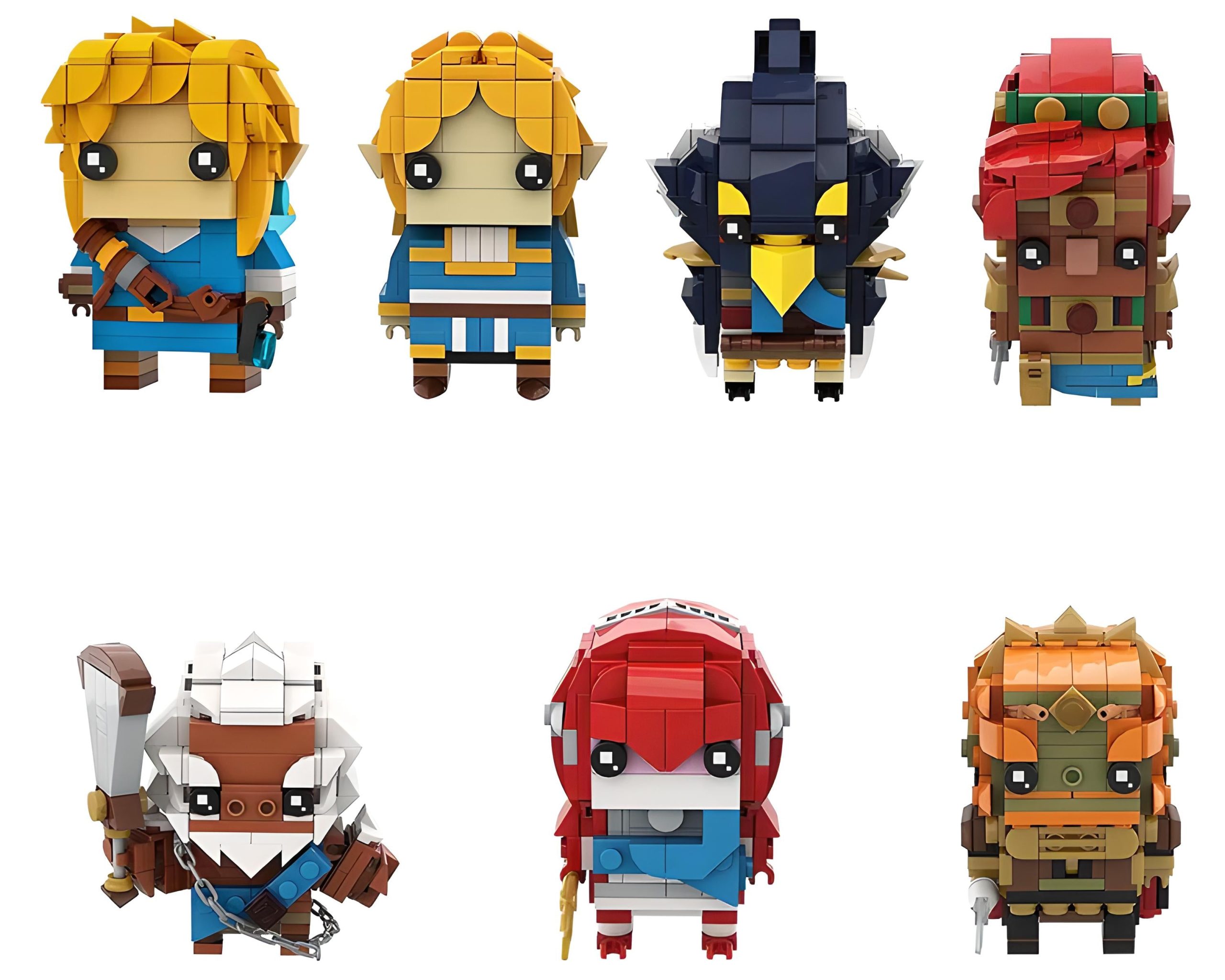 Zelda Lego Pack | Complete Hero & Villain Building Set 1690 Pieces