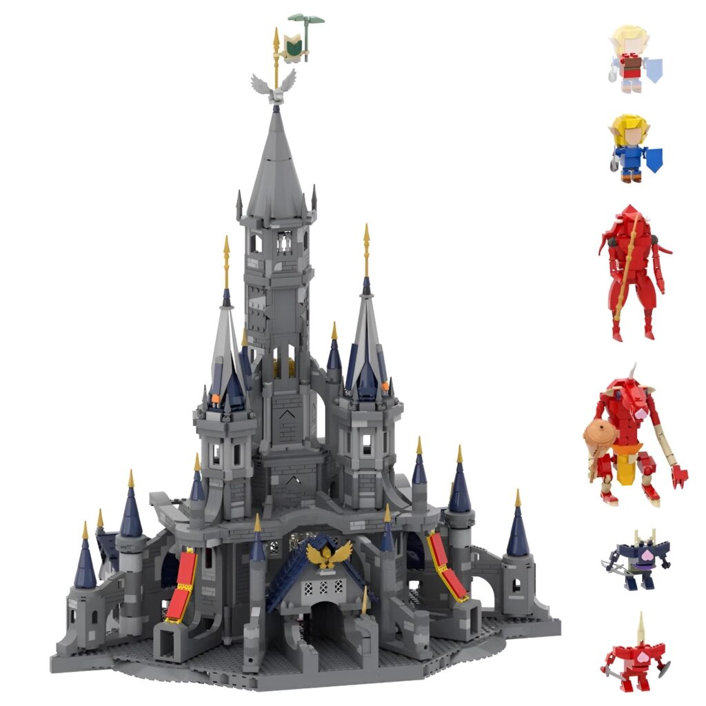 Zelda Hyrule Castle Lego | Ultimate 3255 Pieces Royal Palace Set